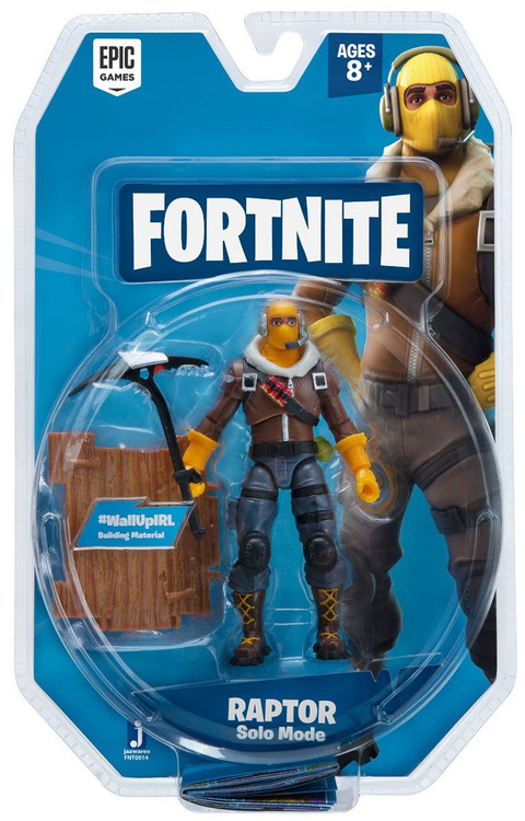 Fortnite Solo Mode Raptor 4 Action Figure Jazwares - ToyWiz