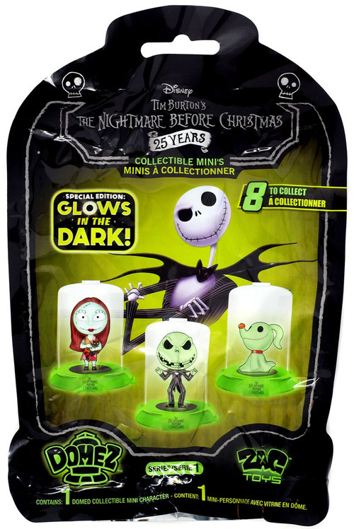 Domez Disney The Nightmare Before Christmas Glow in the Dark Series 1 ...