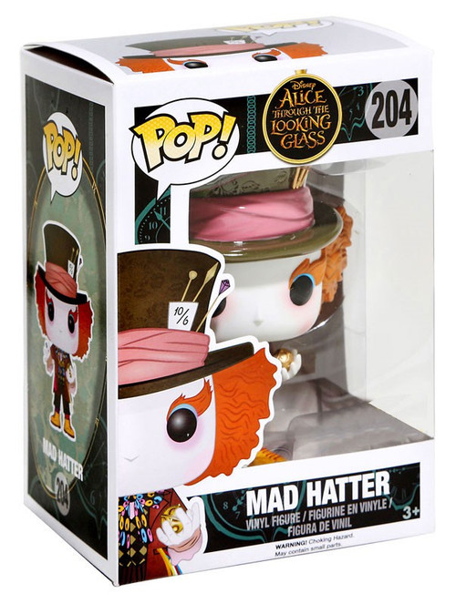 Funko Disney Alice Through the Looking Glass POP Disney Mad Hatter ...