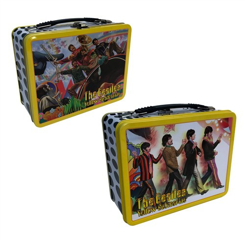 The Beatles Alex Ross Yellow Submarine Tin Tote Lunch Box Factory ...