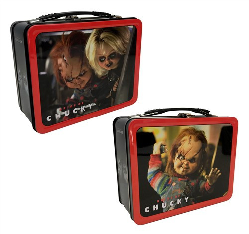 Childs Play Bride of Chucky Tin Tote Lunch Box Factory Entertainment ...