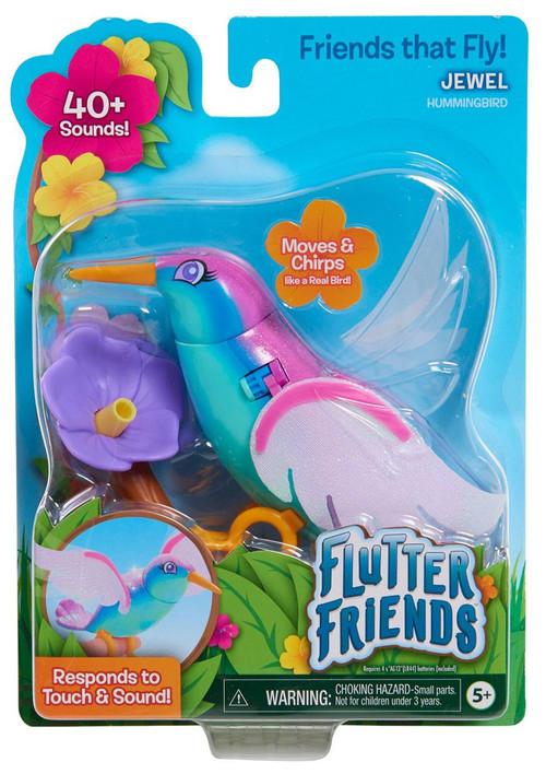 Flutter Friends Hummingbird Jewel Figure Just Play - ToyWiz