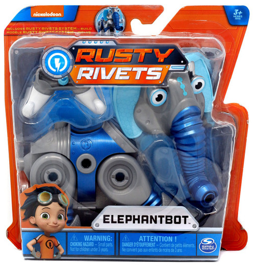 Nickelodeon Rusty Rivets Build Me Rivet System Elephantbot Figure Spin ...