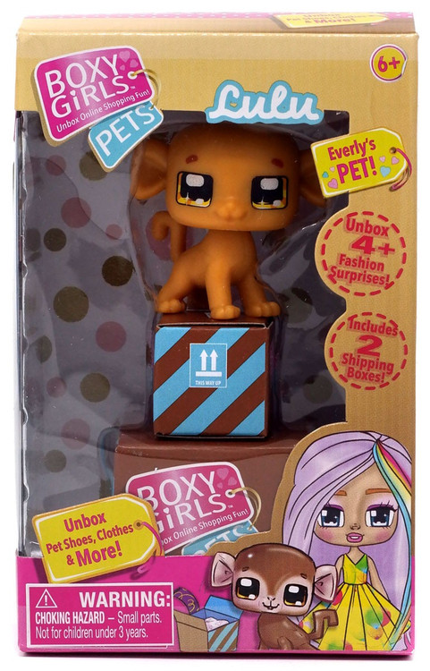 Boxy Girls Pets LuLu Mini Doll Jay at Play - ToyWiz