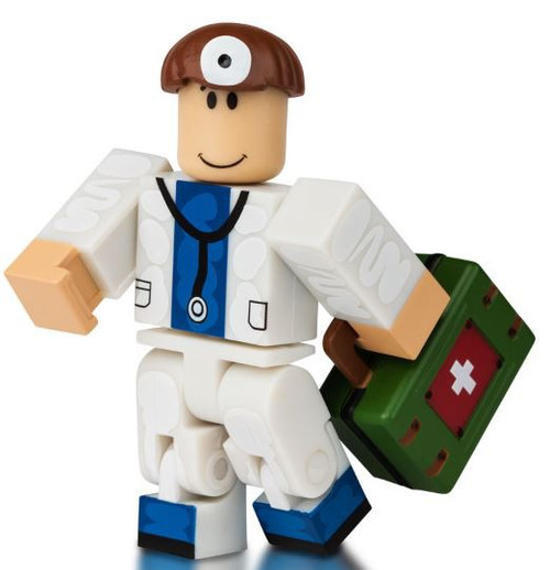 Roblox Hospital RP Doctor 3 Minifigure No Code Loose Jazwares - ToyWiz