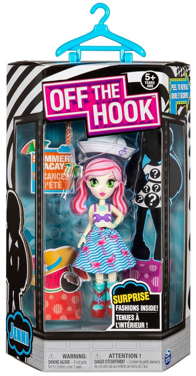 Off the Hook Summer Vacay Jenni Mini Doll Spin Master - ToyWiz