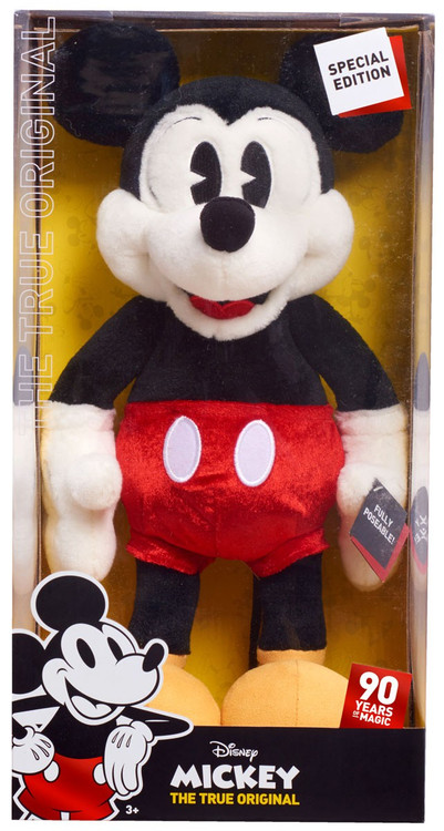 Disney Mickey the True Original 90 Years of Magic Mickey Mouse 15 Plush ...