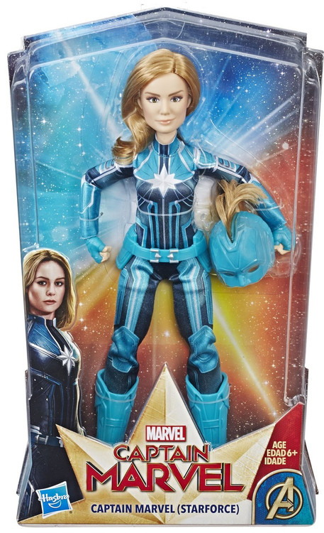Captain Marvel Captain Marvel Starforce Action Figure Hasbro - ToyWiz
