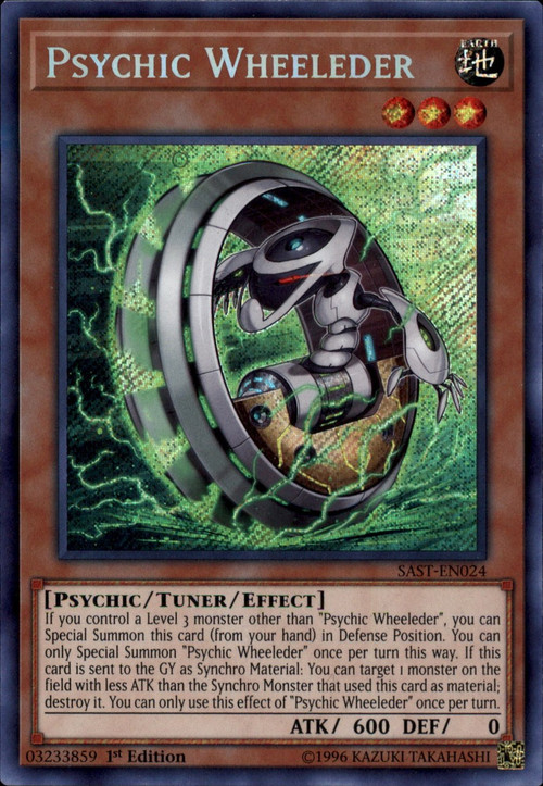 YuGiOh Savage Strike Single Card Secret Rare Psychic Wheeleder SAST ...