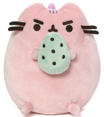 Pusheen Pusheenosaurus Cotton Candy 6 Plush Pink, Standing Holding ...