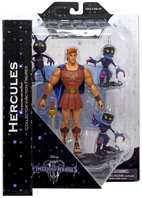 Disney Kingdom Hearts Series 4 Hercules with Soldier Shadow 7 Action ...
