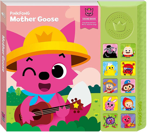 Pinkfong Mother Goose Sound Book Version 1 Smart Study - ToyWiz
