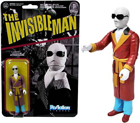 Funko Universal Monsters ReAction Invisible Man 3.75 Action Figure ...