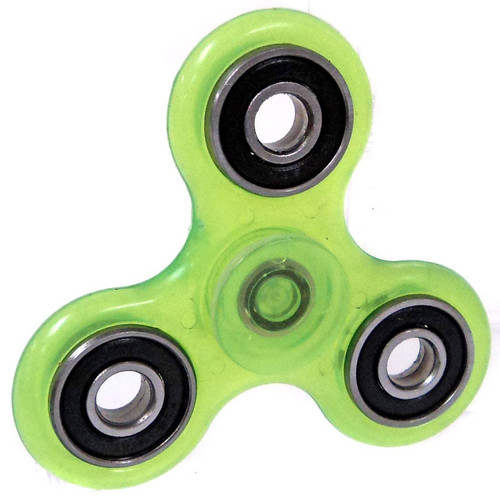 Hand Spinner Translucent Green Spinner - ToyWiz