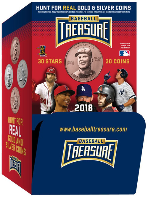 Baseball Treasure Baseball Treasure Chest Mystery Box 36 Packs - ToyWiz