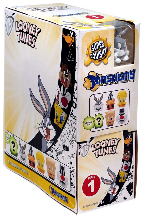 Looney Tunes MashEms Series 1 Looney Tunes Mystery Box 20 Packs Basic ...