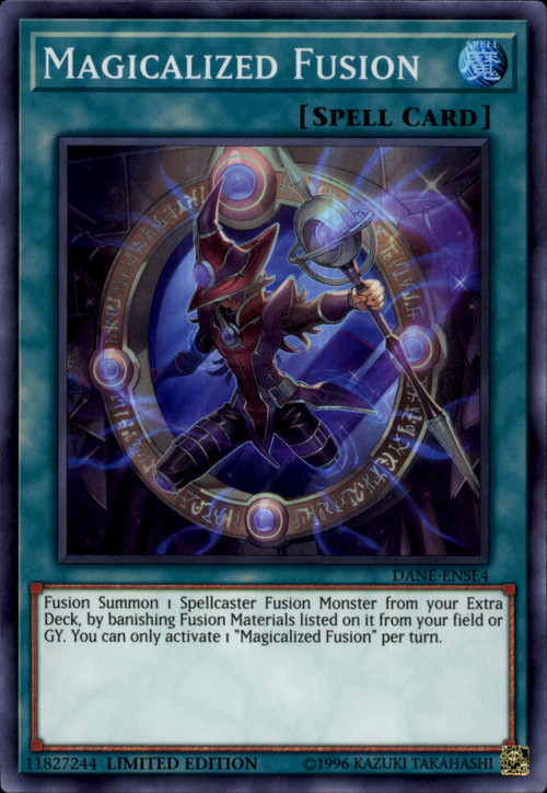 YuGiOh Dark Neostorm Single Card Super Rare Magicalized Fusion DANE ...