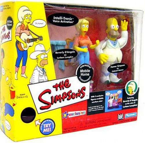 The Simpsons Mobile Home Trailer Action Figure Playset Playmates - ToyWiz