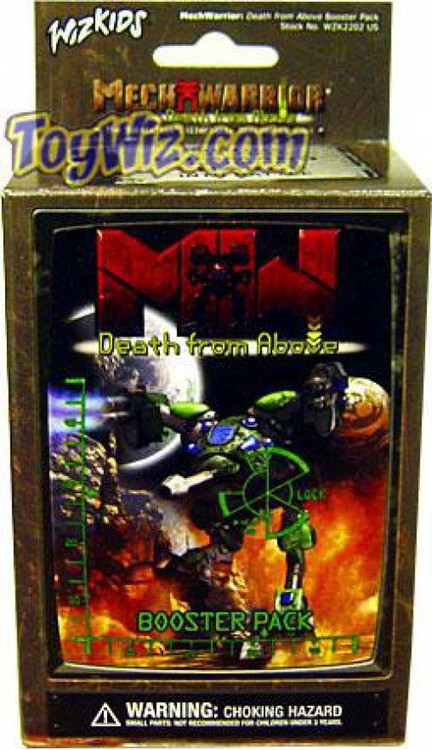 MechWarrior HeroClix Death From Above Booster Pack Wizkids NECA - ToyWiz