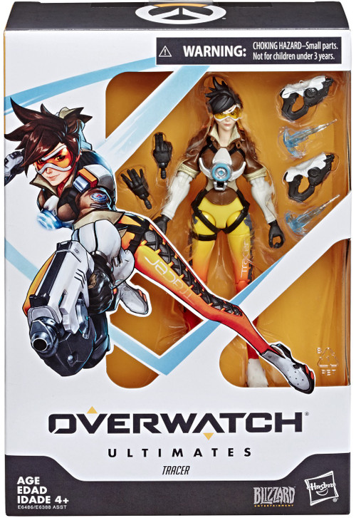 Overwatch Ultimates Tracer Action Figure Hasbro Toys - ToyWiz