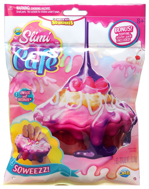 SoftN Slow Squishies Slimi Cafe Lattice Topped Pie Squeeze Toy Loose ...