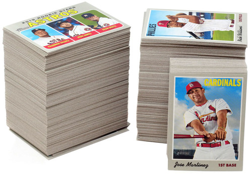 MLB Topps 2019 Heritage Baseball Trading Card Complete Hand Collated ...