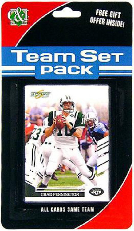 NFL New York Jets 2007 Score Football Cards New York Jets Team Pack ...