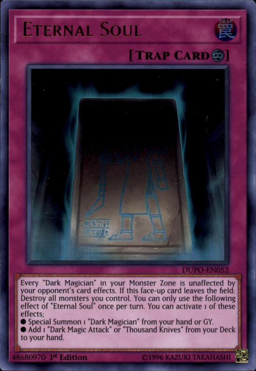 YuGiOh Duel Power Single Card Ultra Rare Eternal Soul DUPO-EN052 - ToyWiz