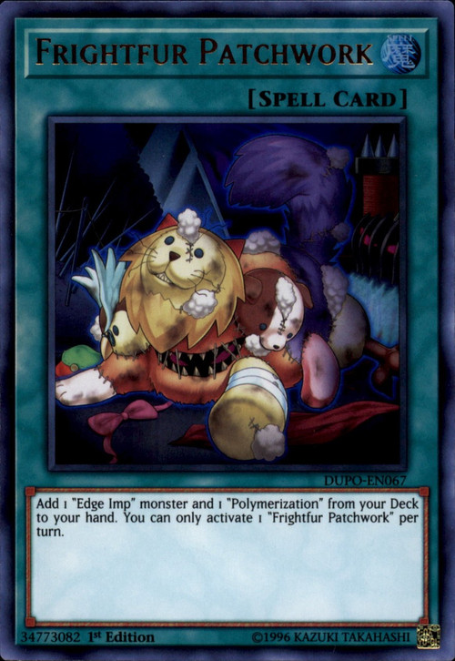 YuGiOh Duel Power Single Card Ultra Rare Frightfur Patchwork DUPO-EN067 ...