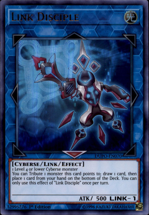 YuGiOh Duel Power Single Card Ultra Rare Link Disciple DUPO-EN070 - ToyWiz