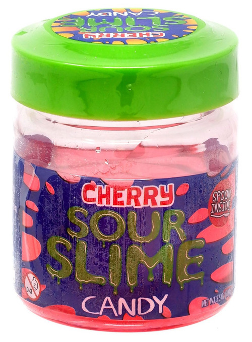 Sour Slime Cherry Candy Boston America - ToyWiz