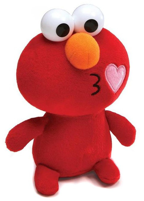 Sesame Street Emoji Elmo 6 Plush Gund - ToyWiz