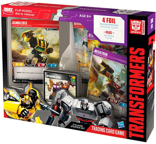 Transformers Trading Card Game Bumblebee vs. Megatron 2-Player Starter ...