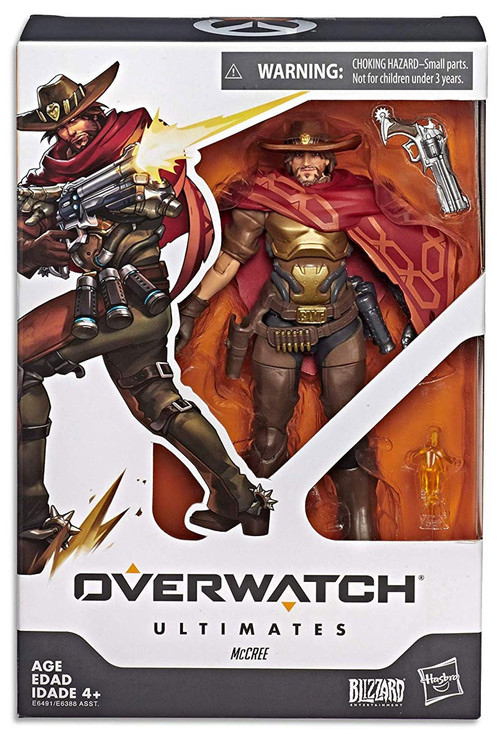 Overwatch Ultimates McCree Action Figure Hasbro Toys - ToyWiz