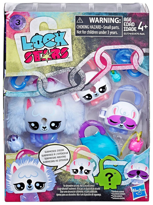 Lock Stars Series 3 Llama Deluxe Figure with Accessories Hasbro Toys ...