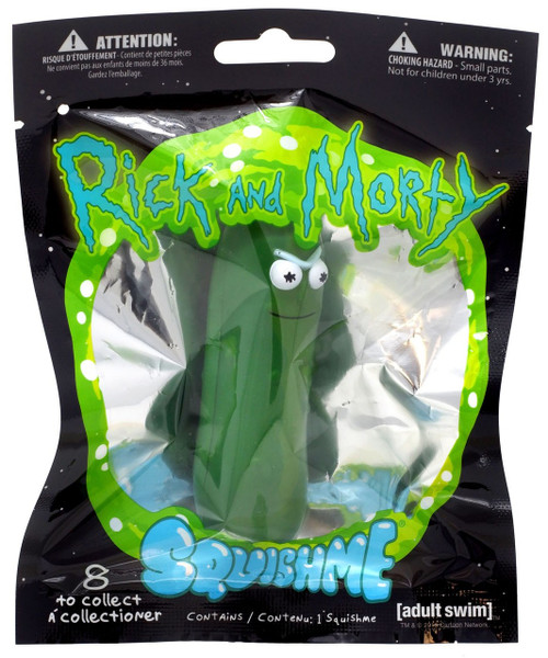 Rick Morty Squishme Pickle Rick Squeeze Toy Just Toys - ToyWiz