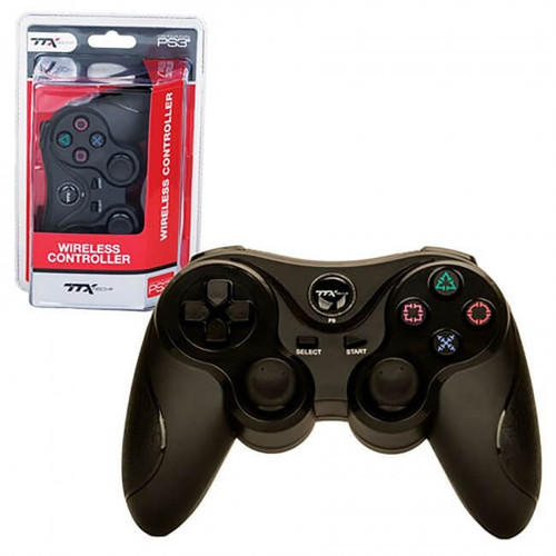 Playstation Playstation 3 PS3 Wireless Controller Black TTX Tech - ToyWiz