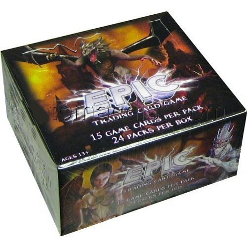 Epic Battles Trading Card Game Epic Battles Booster Box 24 Packs Score ...