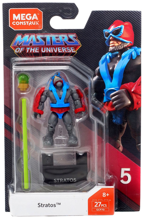 Mega Construx Masters of the Universe Heroes Series 5 Stratos Mini ...