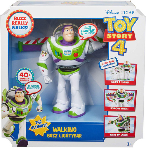Disney Pixar Toy Story 4 Ultimate Walking Buzz Lightyear Action Figure ...