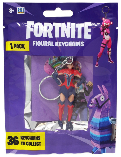 Fortnite Figural Keychains Series 1 Valor Keychain Zuru Toys - ToyWiz