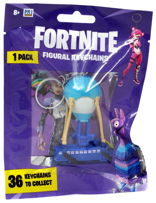 Fortnite Figural Keychains Series 1 Battle Bus Keychain Zuru Toys - ToyWiz