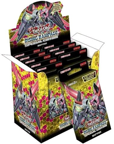 YuGiOh Trading Card Game Rising Rampage Special Edition DISPLAY Box 10 ...
