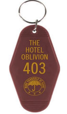 Umbrella Academy Umbrella Academy Hotel Oblivion Keychain Dark Horse ...