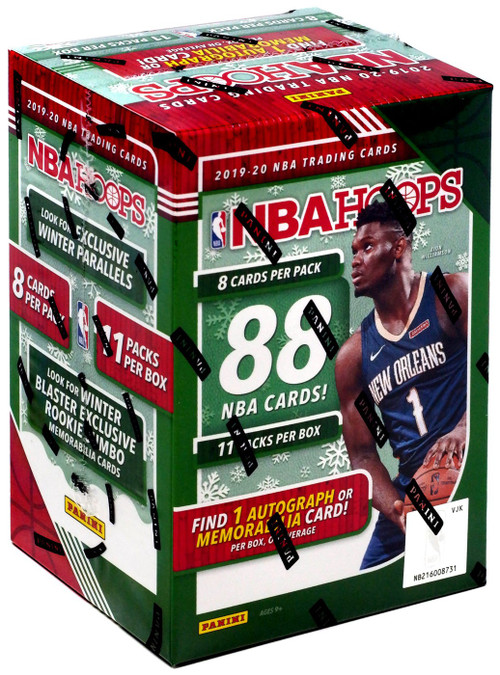 NBA Panini 2019-20 HOLIDAY Hoops Basketball Trading Card BLASTER Box 11 ...