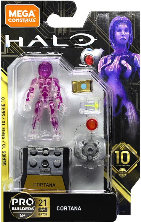 Halo Heroes Series 10 Cortana Mini Figure Mega Construx - ToyWiz