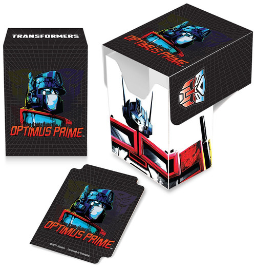 Ultra Pro Transformers Trading Card Game Optimus Prime Deck Box - ToyWiz