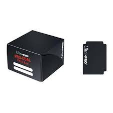 Ultra Pro Card Supplies PRO Dual Black Deck Box - ToyWiz