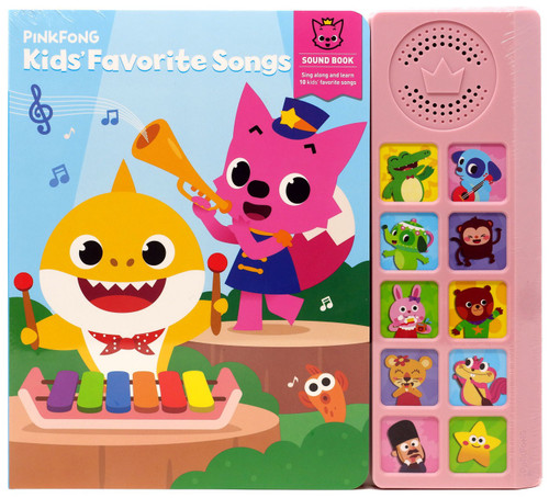 Pinkfong Kids Favorite Songs Sound Book Version 2 Smart Study - ToyWiz