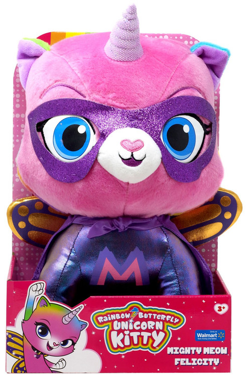 Nickelodeon Rainbow Butterfly Unicorn Kitty Mighty Meow Felicity 14 ...